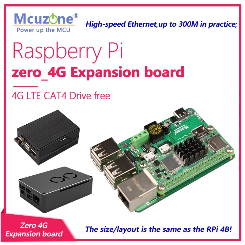 Jual MEPI zero2 W-4G Expansion board RS485 USB zero2 W to RPI 4B 4G LTE CAT4 | Shopee Indonesia