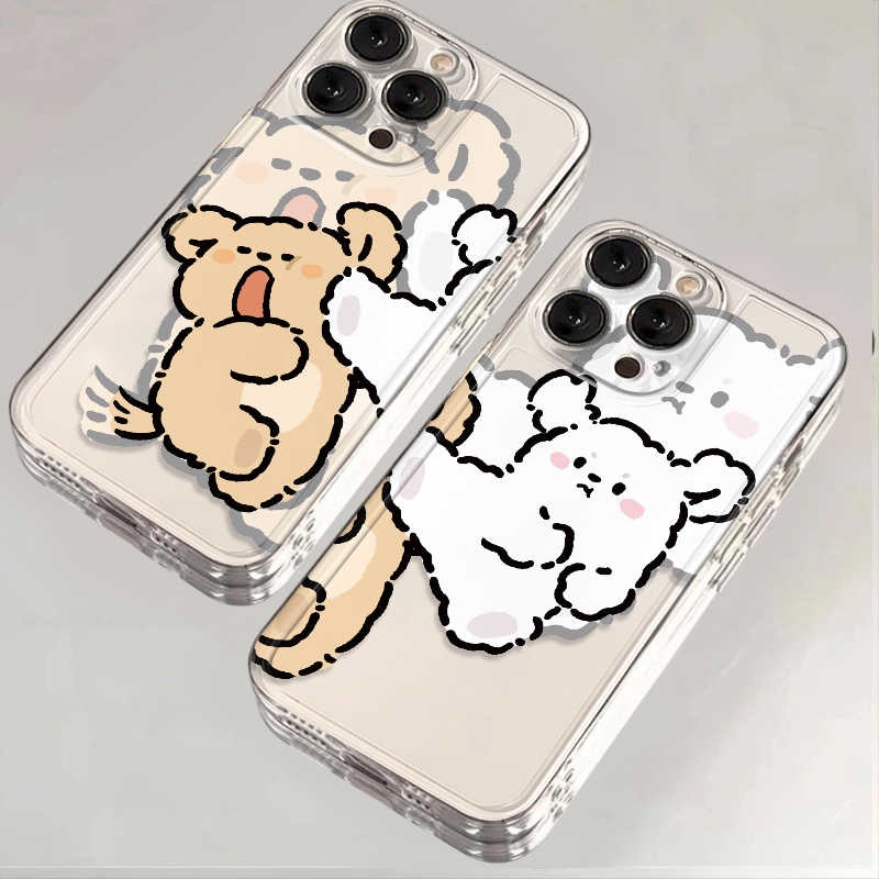 Jual Soft Anak Anjing Garis Terbaru Couple Casing Samsung Galaxy A06 A16 A56 A36 A26 5G A55 5G ...