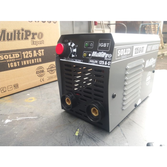 Jual Mesin Las Listrik Inverter Multipro Solid 125 AST IGBT TRAFO LAS - Bev | Shopee Indonesia