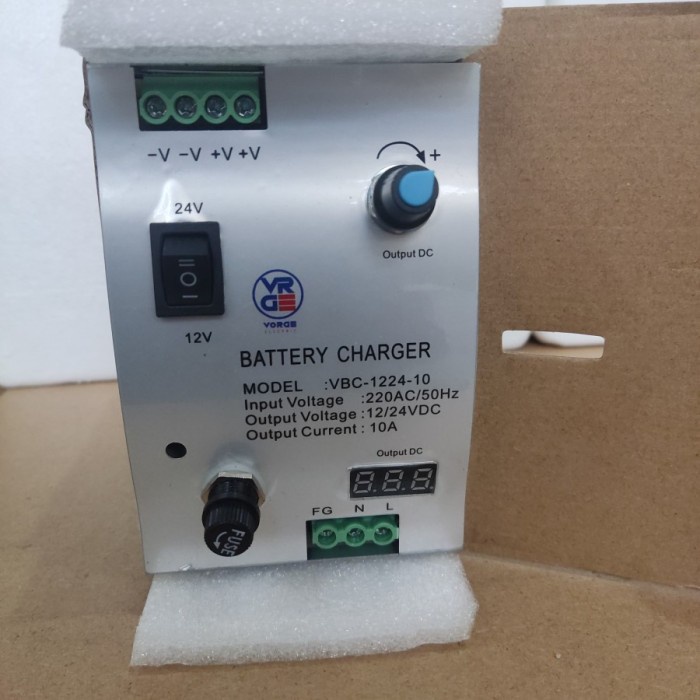 Jual BATTERY CHARGER FBC-1224-10 10A 12-24 V BATERAI PANEL ATS NOT ...