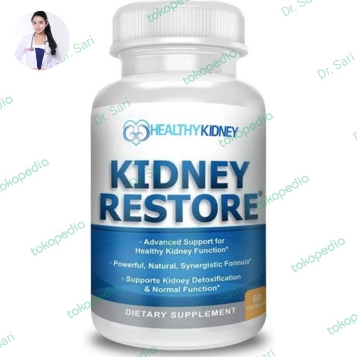 Jual Kidney Restore supplement to support normal kidney function 60 ...