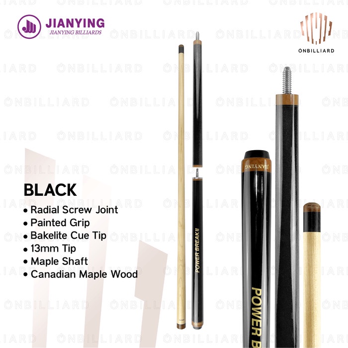 Jual Jump Break Jianying Power Break Ii 2 Pd-11S Cue Stick Billiard ...