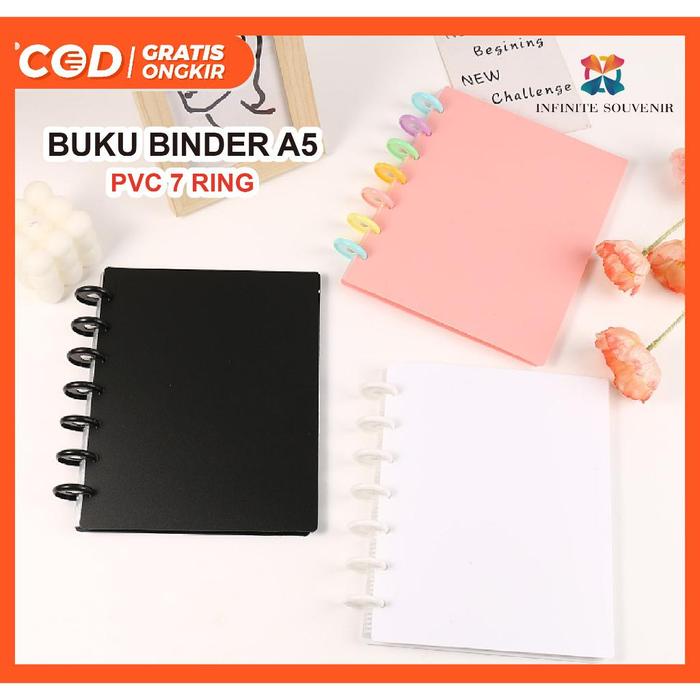Jual BINDER PVC A5 dan A4 / Buku Binder Cover PVC Waterproof FREE 20 ...