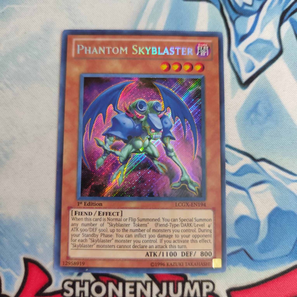 Jual yugioh phantom skyblaster LCGX secret rare original | Shopee Indonesia