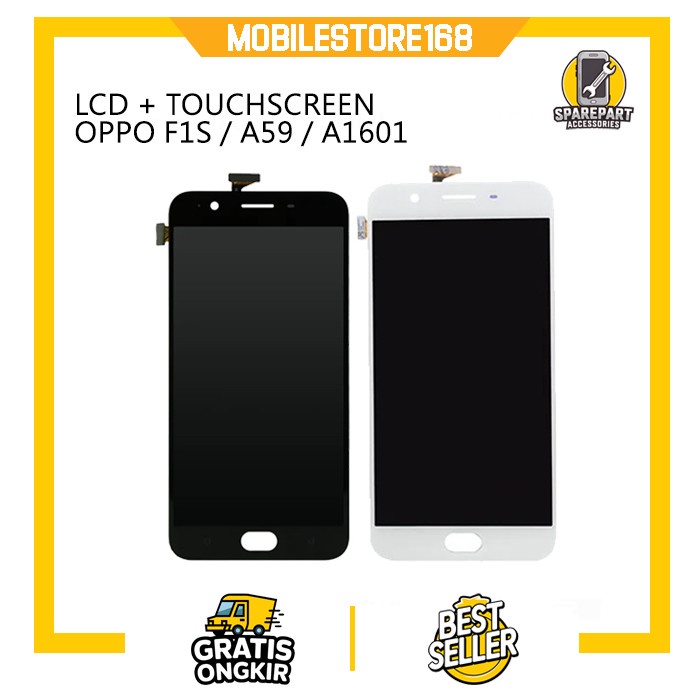 Jual LCD TOUCHSCREEN OPPO F1S / A59 / A1601 ORIGINAL | Shopee Indonesia