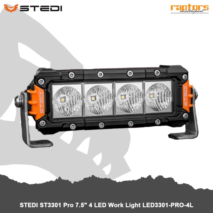 Jual Stedi ST3301 Pro 7.5" 4 LED Work light | Shopee Indonesia