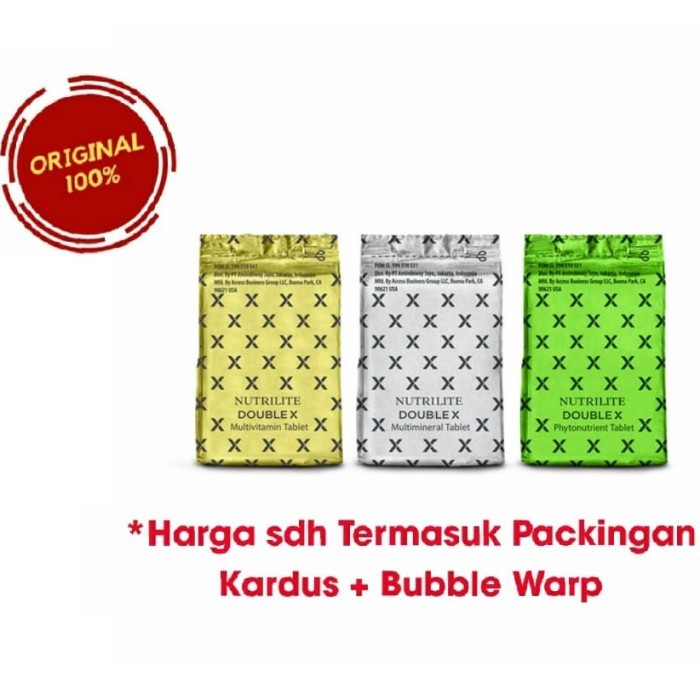 Jual Nutrilite Double X Refill (tanpa wadah) Amway Double X Refill ...