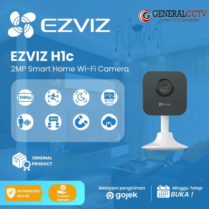 Jual EZVIZ H1C 2MP WIFI IP CAMERA | Shopee Indonesia
