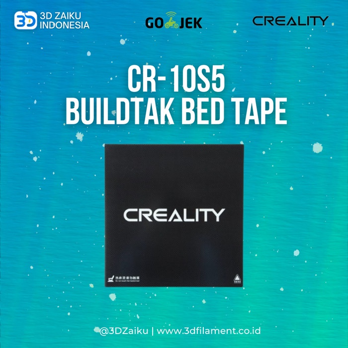 Jual Original Creality CR-10S5 BuildTak Platform Bed Tape Sticker ...