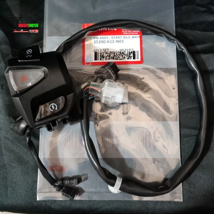 Jual Saklar Kanan Holder Kanan Tombol Original Honda 35200-K1Z-N01 Pcx ...