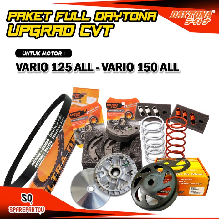 Jual Paket Kirian Cvt Vario 125 Vario 150 Harian - Racing - Touring ...