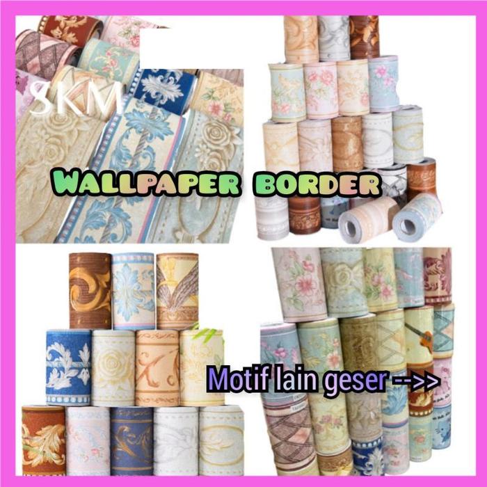 Jual WALLPAPER BORDER STIKER PREMIUM MOTIF MOZAIK STICKER DINDING ...