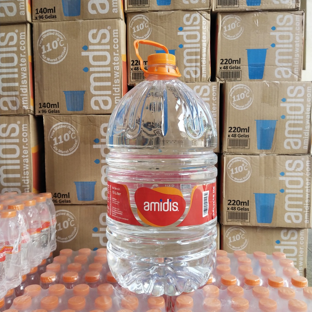 Jual Amidis Galon 15L (Galon + Isi) | Shopee Indonesia