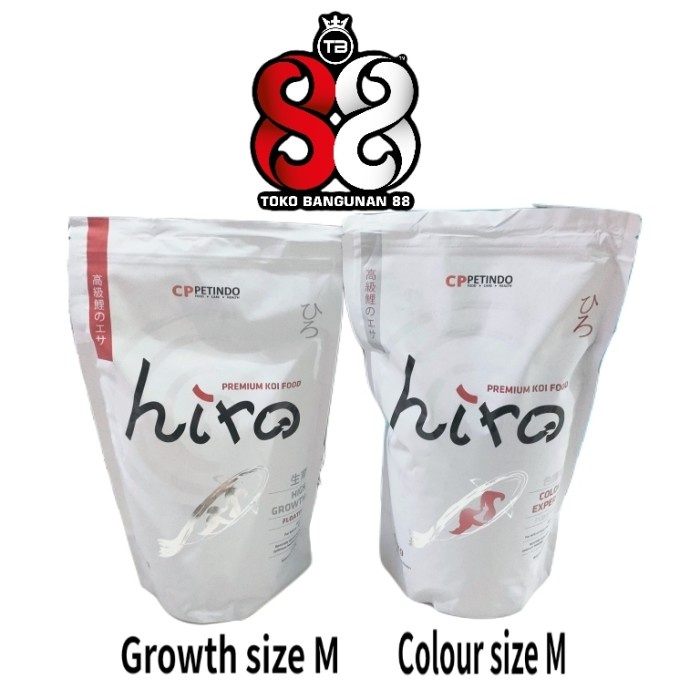 Jual pakan koi HIRO high growth&colour expert isi 1 kg | Shopee Indonesia