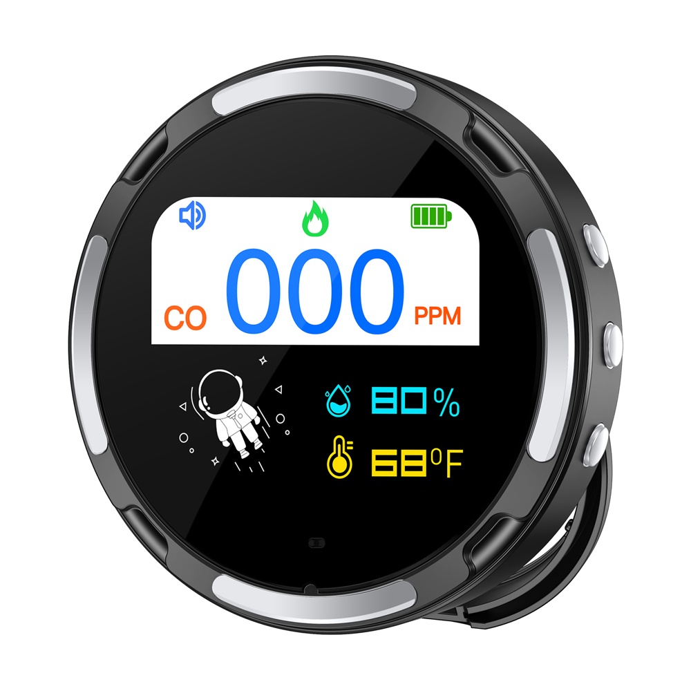 Jual CO Detector Portable Carbon Monoxide Tester Multifunctional ...