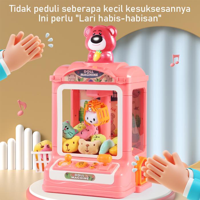 Jual Rhaast Mainan Anak Claw Machine Mini / Mesin Capit Boneka Mesin ...