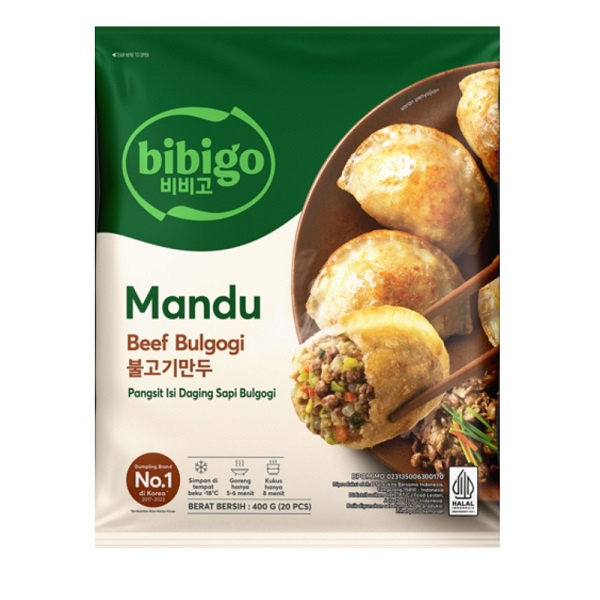 Jual CJ BIBIGO MANDU BEEF BULGOGI 400 GR | Shopee Indonesia