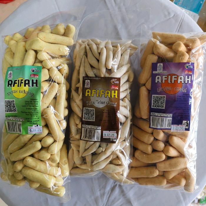 Jual GETAS UDANG 250GR, GETAS CUMI 250GR DAN KERICU 200GR 3PCS SNACK ...