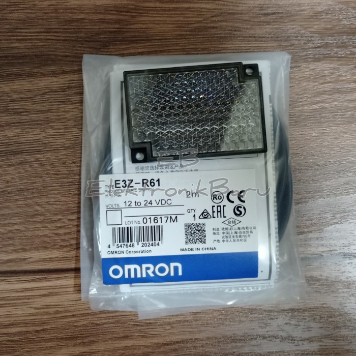 Jual Photoelectric Switch E3Z-R61 Include Reflektor E39-R1S | Shopee ...