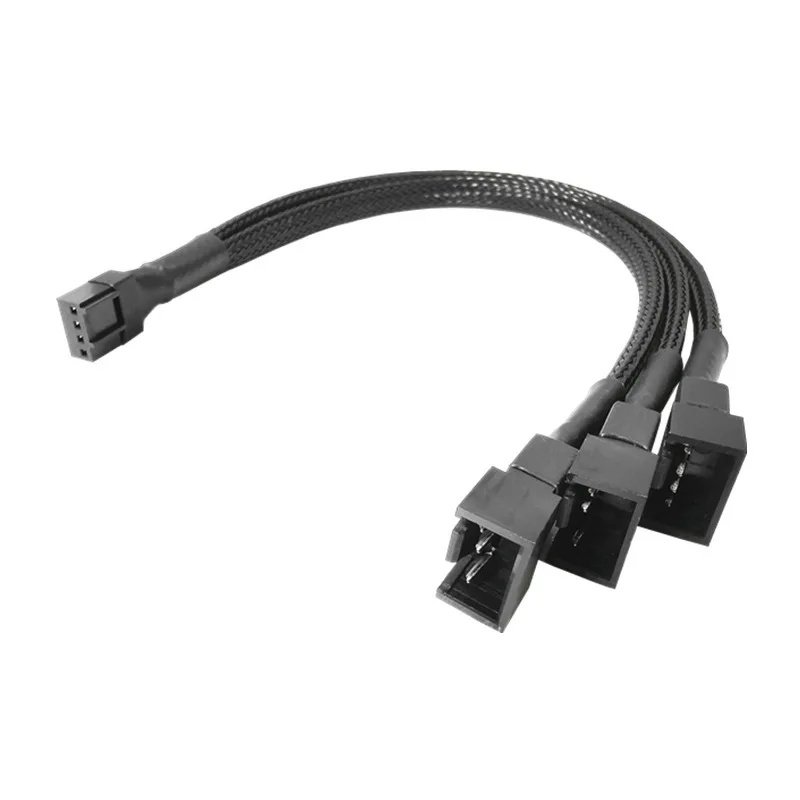 Jual 4 Pin Y Splitter Cable 4 Pin Pwm Female To 3/4 Pin Motherboard Cpu ...