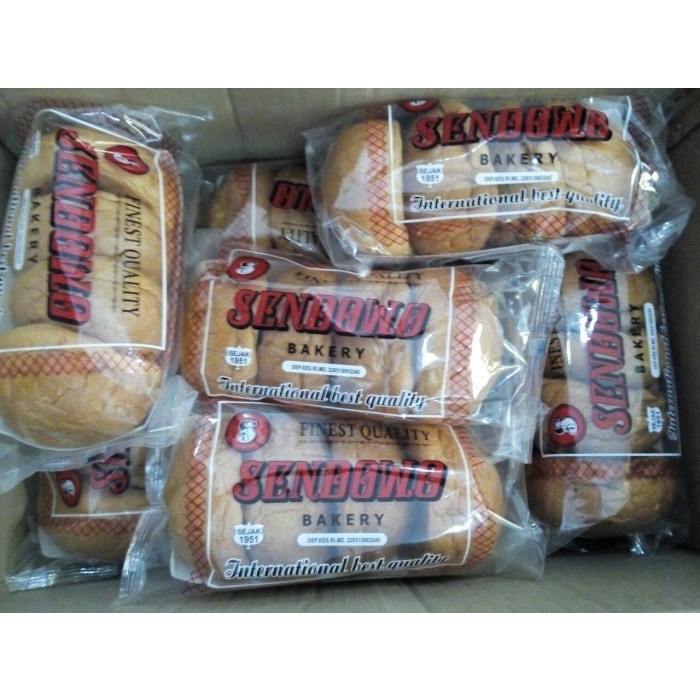 Jual (BestSeller) Roti sendowo Malang (isi cream+ coklat meses ...