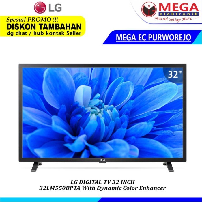 Jual * Led Lg 32Lm550Bpta Digital Hd Tv 32 Inch | Shopee Indonesia
