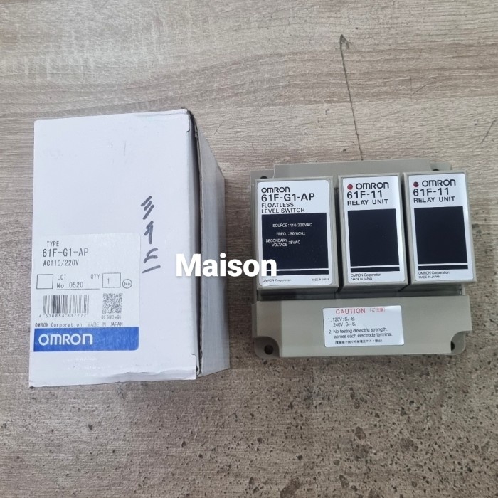 Jual Floatless Level Switch Omron WLC 61F-G1-AP/ water level control | Shopee Indonesia