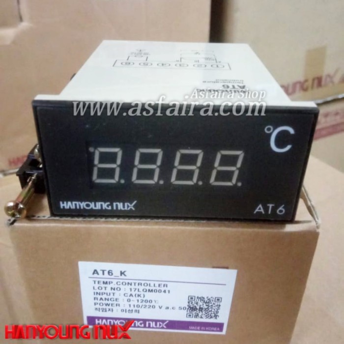 Jual Temperature controller AT6-K Hanyoung nux Asfaira | Shopee Indonesia