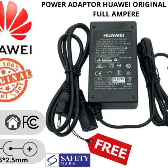 Jual ADAPTOR HUAWEI ORIGINAL 12V 5A | Shopee Indonesia