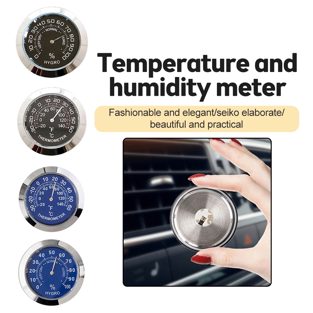 Jual Indoor Outdoor Hygrometer Thermometer Humidity Gauge Indicator ...