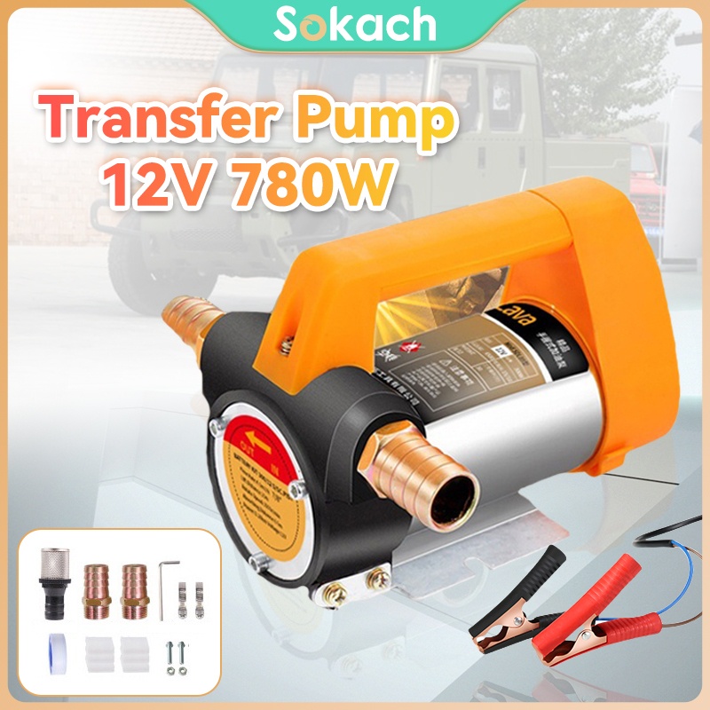 Jual Pompa Minyak Dc 12 Volt Elektrik Diesel Transfer Pump Pompa Solar ...