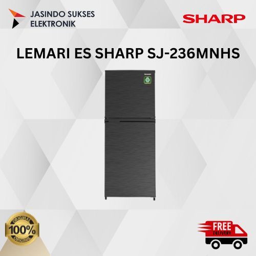 Jual LEMARI ES SHARP 2 PINTU SJ-236MNHS | Shopee Indonesia