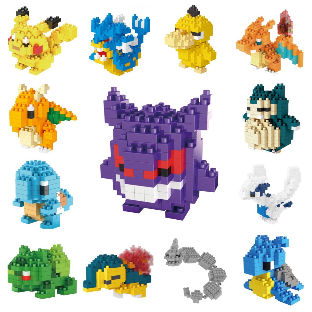 Jual Pokemon Small Blocks Nanoblock Charizard Kyogre Groudon Rayquaza ...