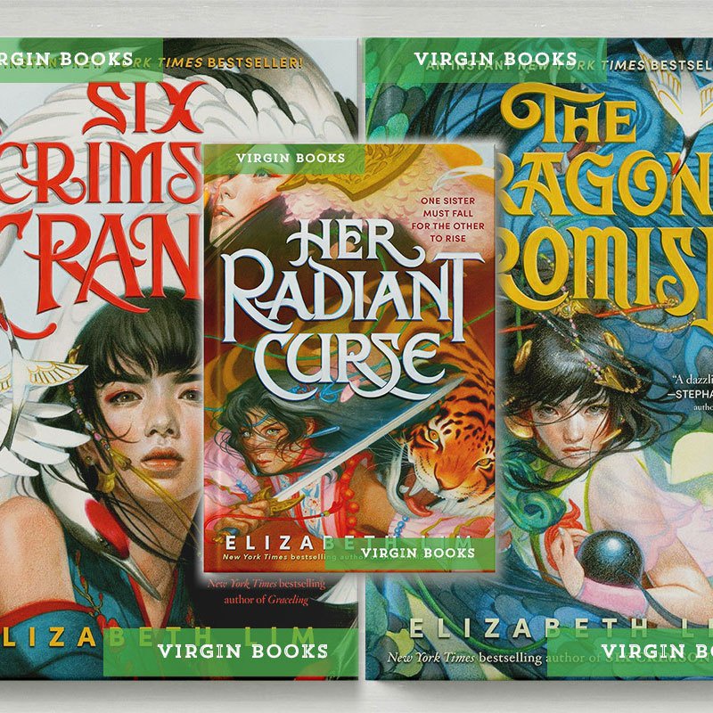 Jual Six Crimson Cranes - The Dragon's Promise - Her Radiant Curse ...