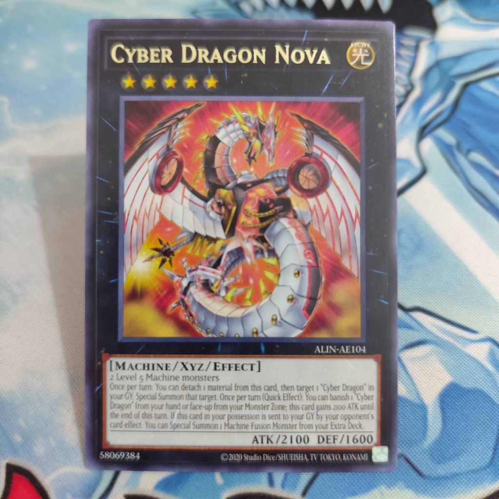 Jual yugioh AE cyber dragon nova ALIN-AE104 R original | Shopee Indonesia