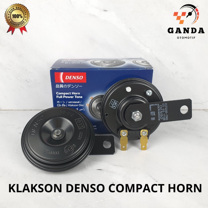 Jual KLAKSON MOTOR / MOBIL DENSO DISC 12V + KABEL RELAY XT SERIES ...