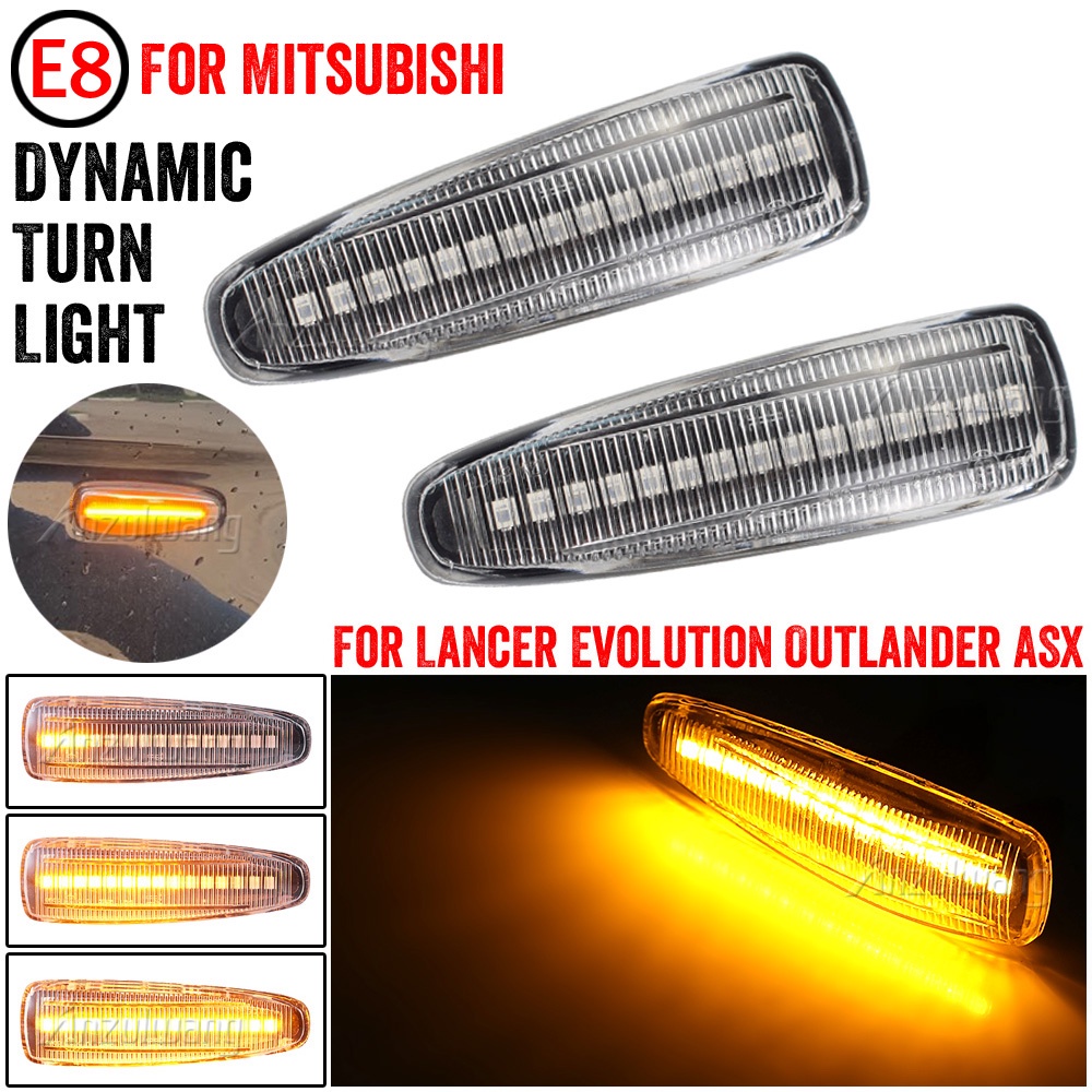 Jual NEW Turn Signal Side Marker LED Light For Mitsubishi Lancer ...