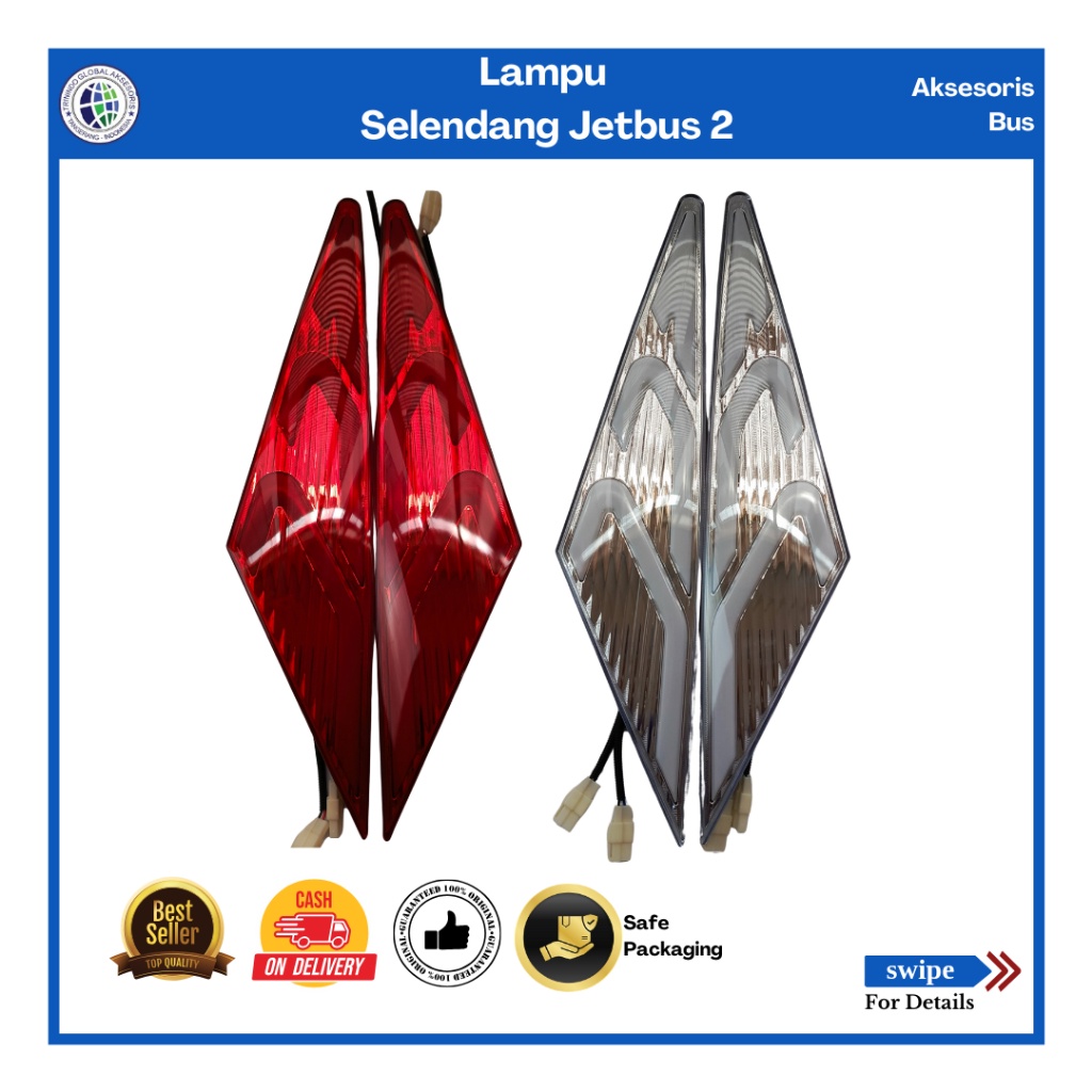 Jual Lampu samping selendang setra Bus Jetbus 2 LED/Lampu Selendang ...