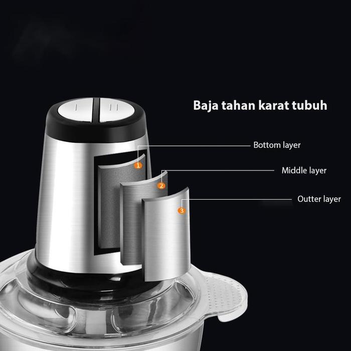 Jual BLENDER COOPER STAINLESS / BLENDER SERBAGUNA 2LITER/ BLENDER ...