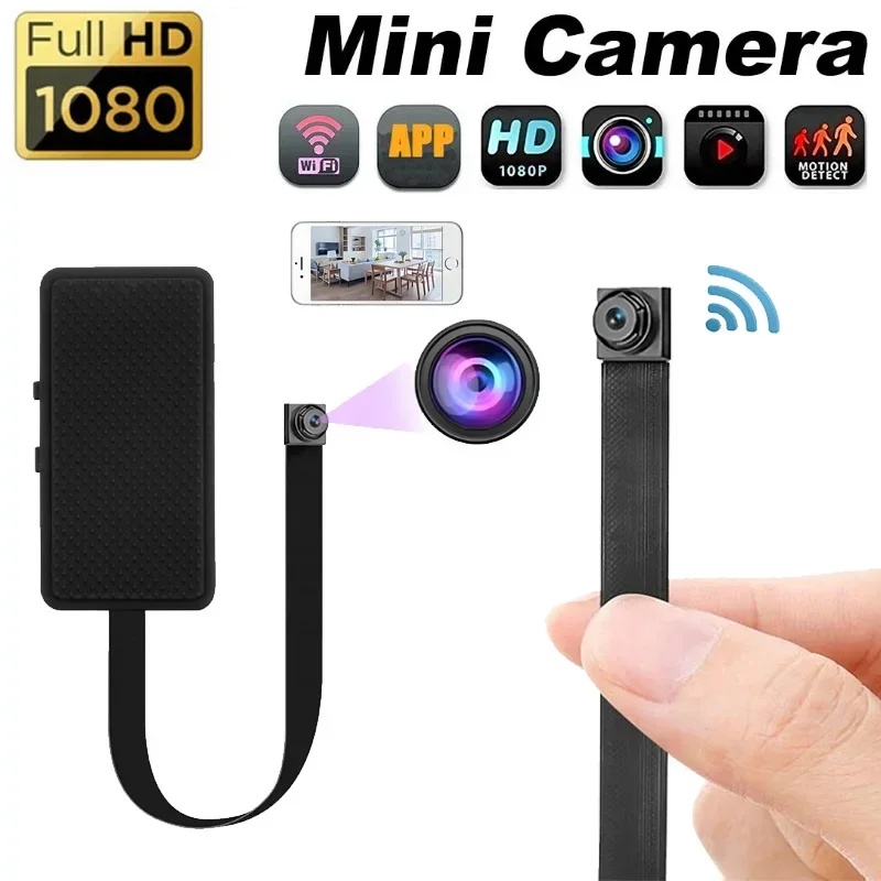 Jual Diy Hd1080P Wifi Mini Camera Portable Small Cam Micro Camcorder ...