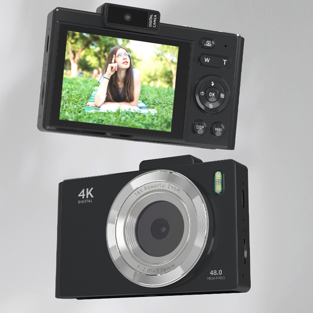 Jual 4K Digital Camera 2.8 Inch Ips Screen Portable Ccd Camera 16X Zoom ...