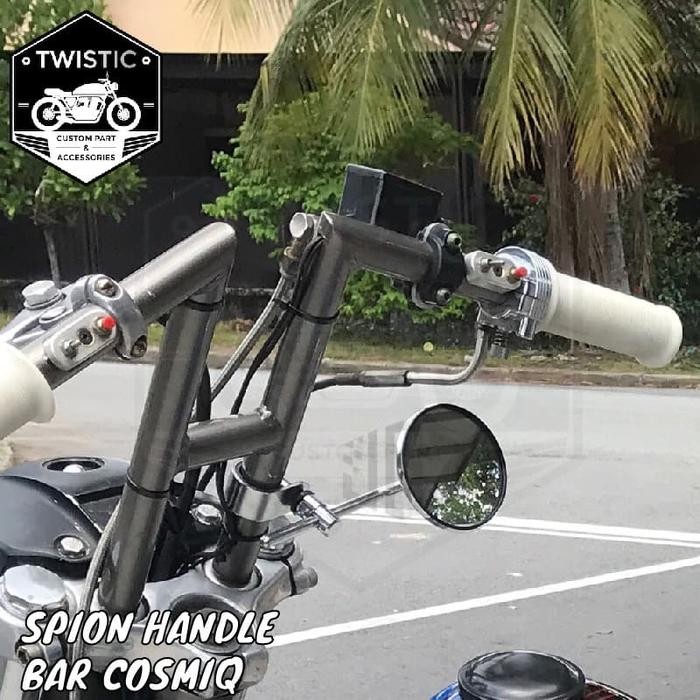 Jual SPION MOTOR COSMIQ RETRO BULAT HARLEY W175 XSR BENELLI CHOPPER ...