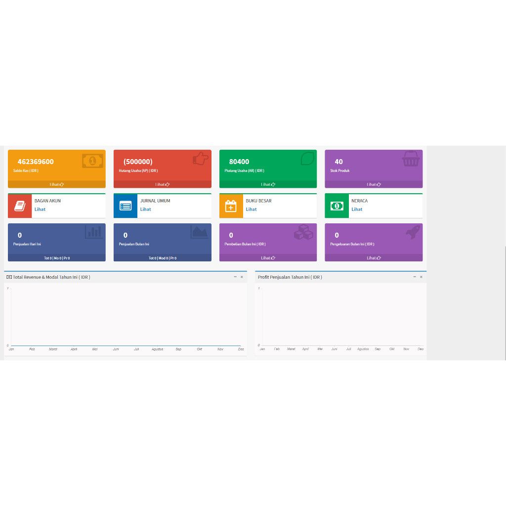 Jual software aplikasi akuntansi berbasis web php source code | Shopee ...