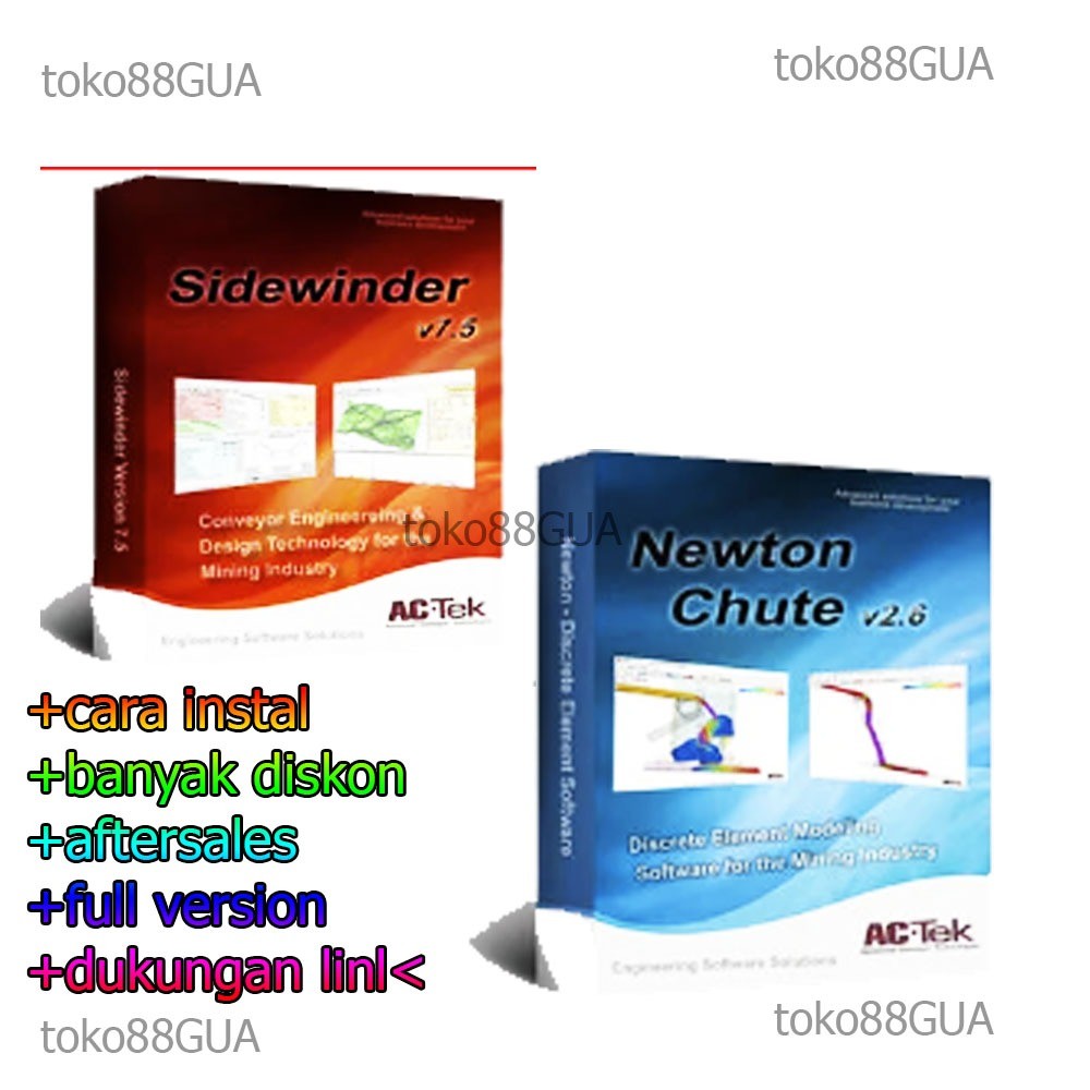 Jual Aplikasi AC-TEK newton & sidewinder 7.x | Shopee Indonesia