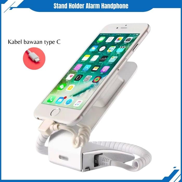Jual TERBARU! Holder Hp Display Alarm Pengaman Handphone Docking Alarm ...