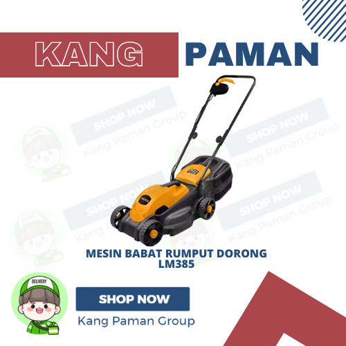 Jual Mesin Potong Rumput Dorong Listrik INGCO 1600W Lawn mower LM385 ...