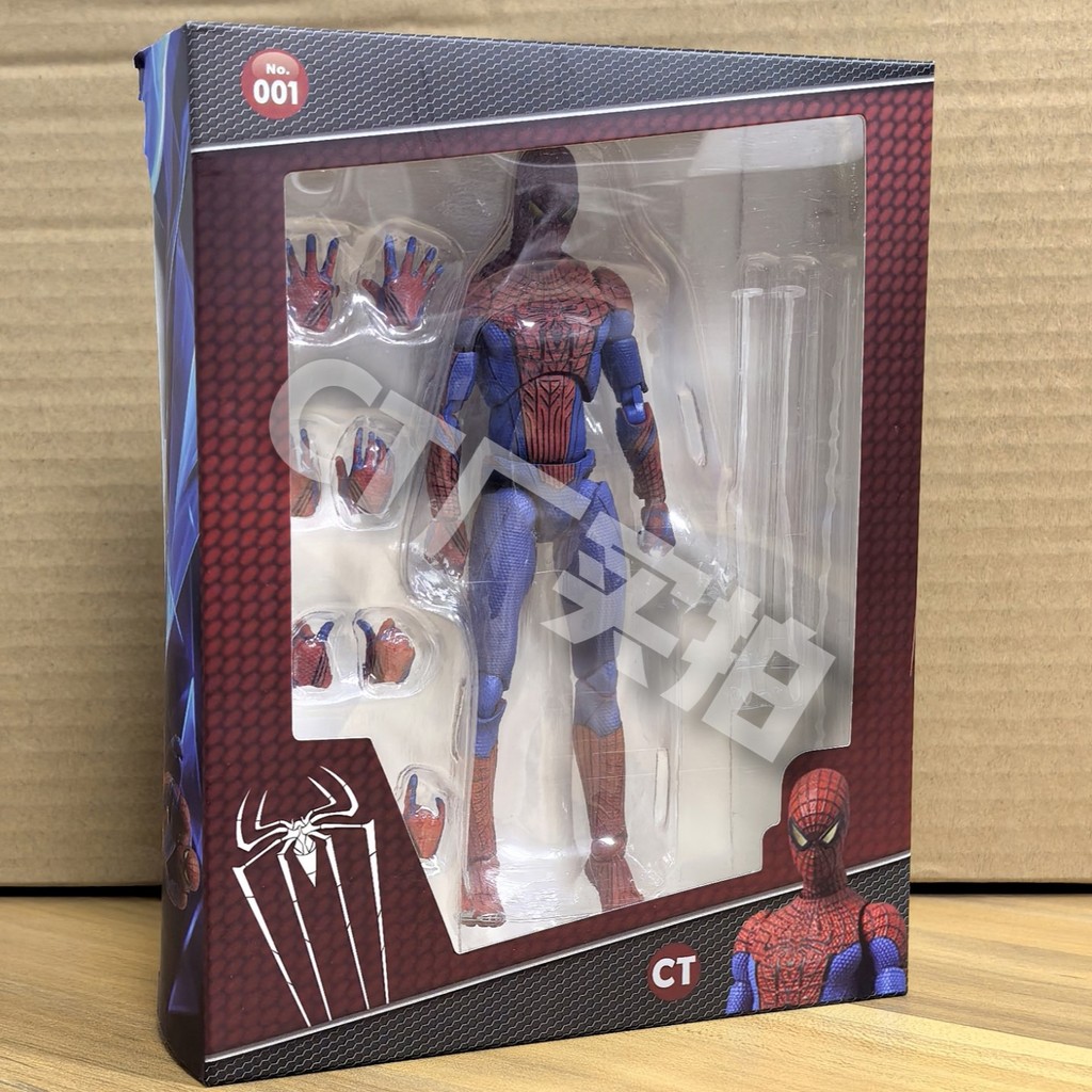 Jual New CT Toys Spiderman Mafex 001 Peter Parker Andrew Garfield ...