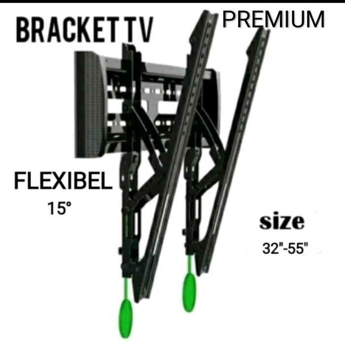 Jual Lumivo- bracket tv braket tv 32 40 42 43 50 55 60 65 70 75 inch ...