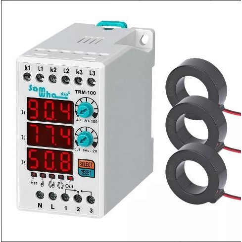 Jual Digital Overload Relay Trm 100-400A Samwha-Dsp (Manual / Semi-Automatic / Automatic Reset ...