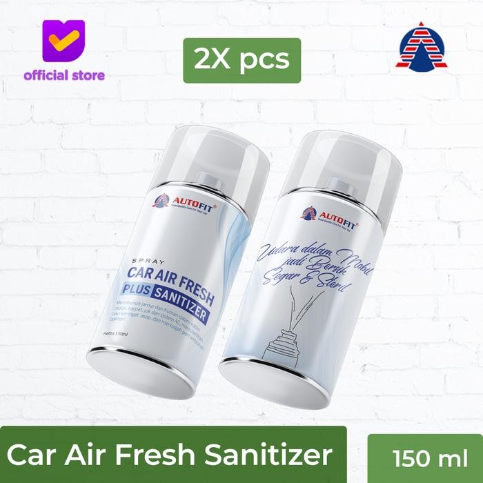 Jual Autofit Car Air Fresh Plus Sanitizer 2X Fogging Interior Mobil ...